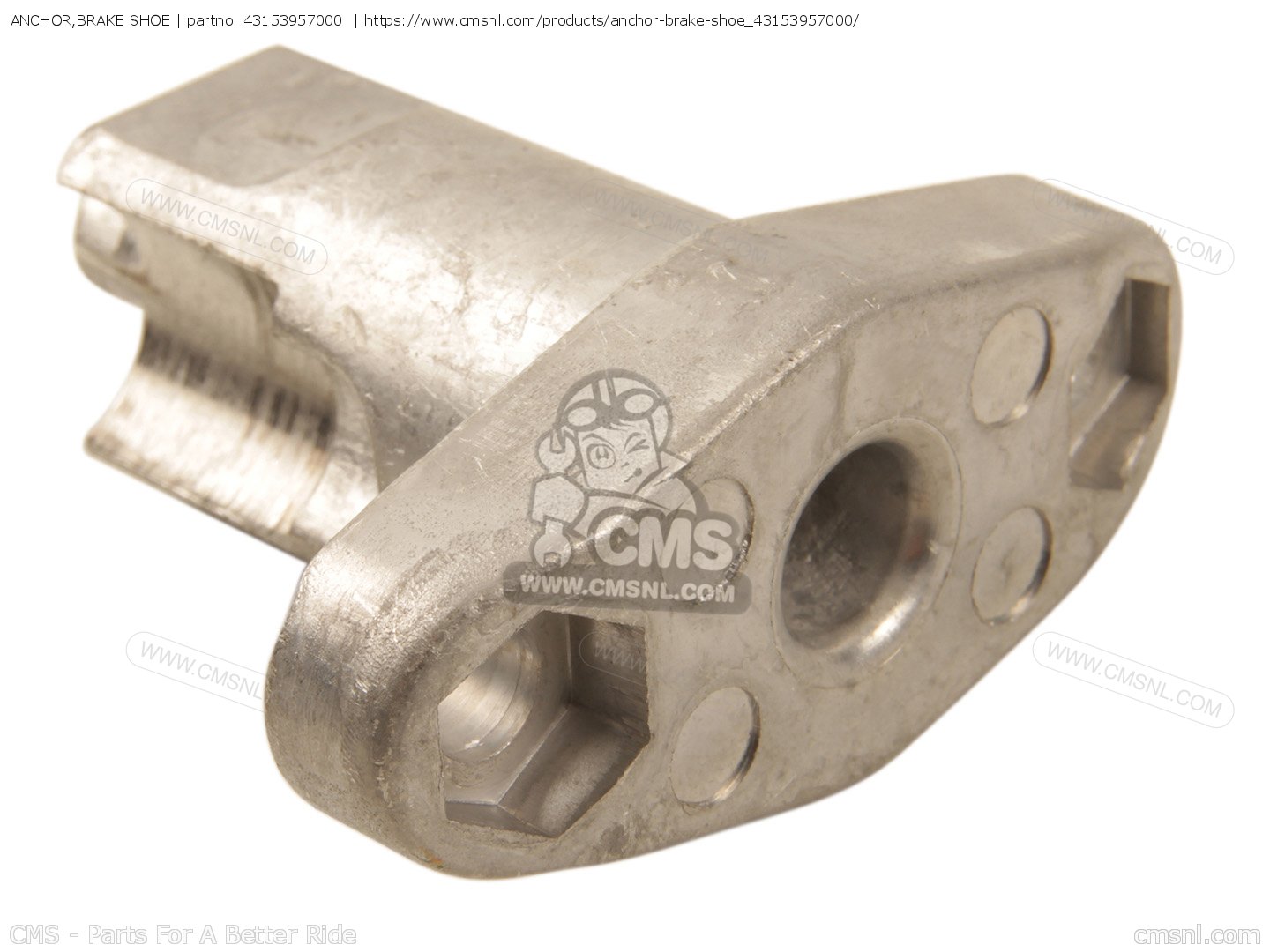 43153957000: ANCHOR,BRAKE SHOE Honda - buy the 43153-957-000 at CMSNL