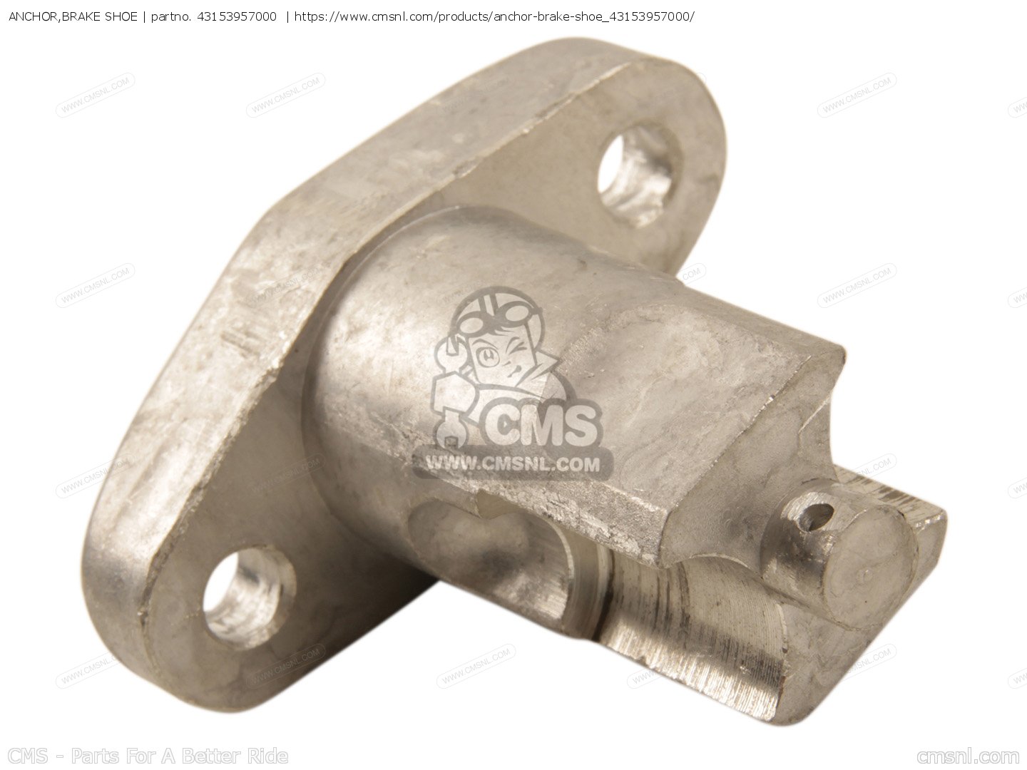 43153957000: ANCHOR,BRAKE SHOE Honda - buy the 43153-957-000 at CMSNL