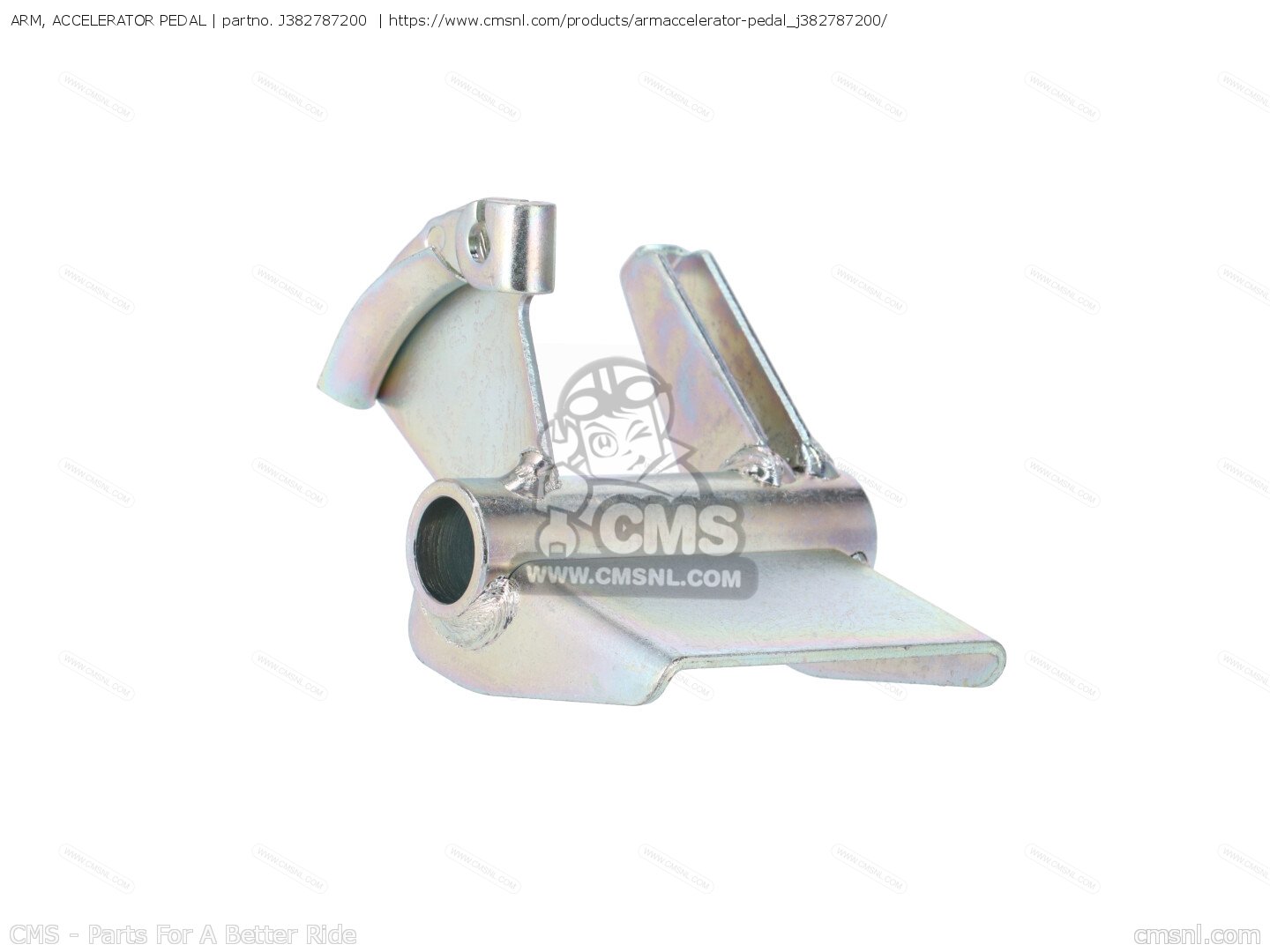 J382787200: ARM, ACCELERATOR PEDAL Yamaha - buy the J38-27872-00-00 at ...