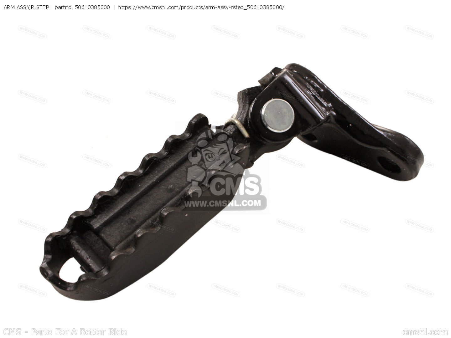 50610385000: ARM ASSY,R.STEP Honda - buy the 50610-385-000 at CMSNL