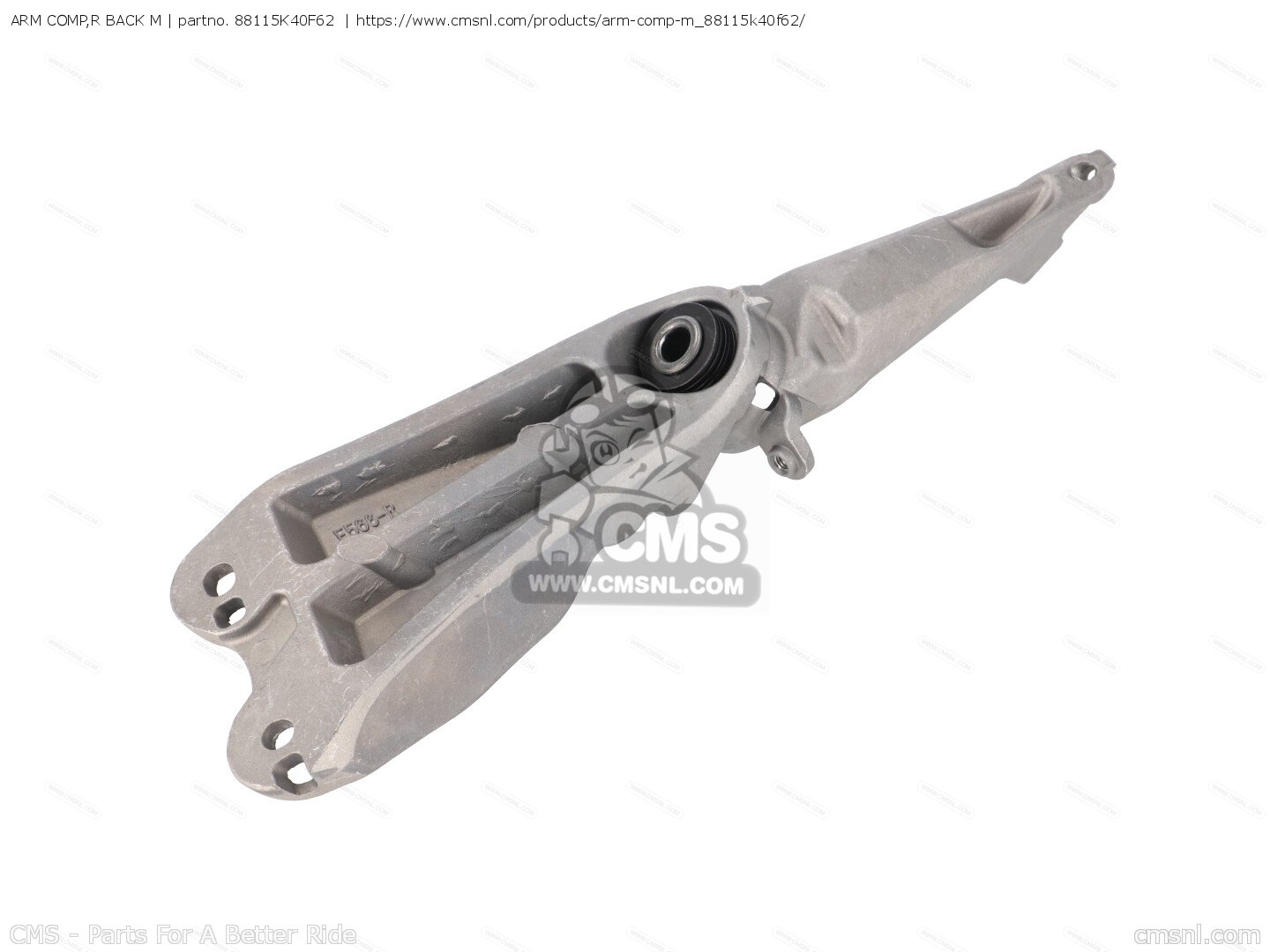 88115-K40-F62 Arm Comp,R Back M, 88115K40F62 Honda