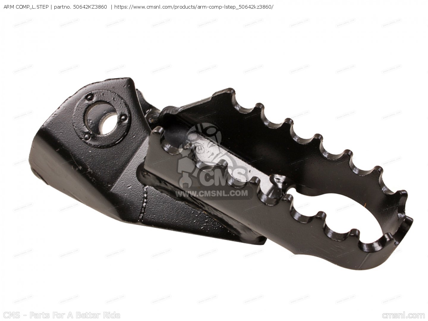 50642KZ3860: ARM COMP.,L.STEP Honda - buy the 50642-KZ3-860 at CMSNL