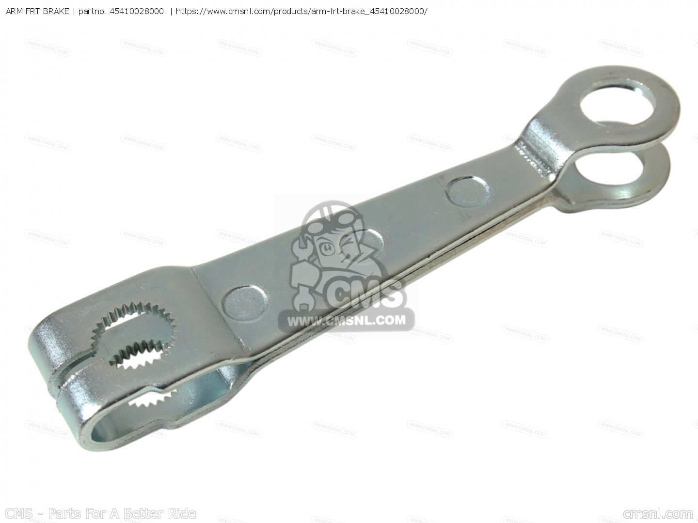 45410028000: ARM, FRONT BRAKE Honda - buy the 45410-028-000 at CMSNL