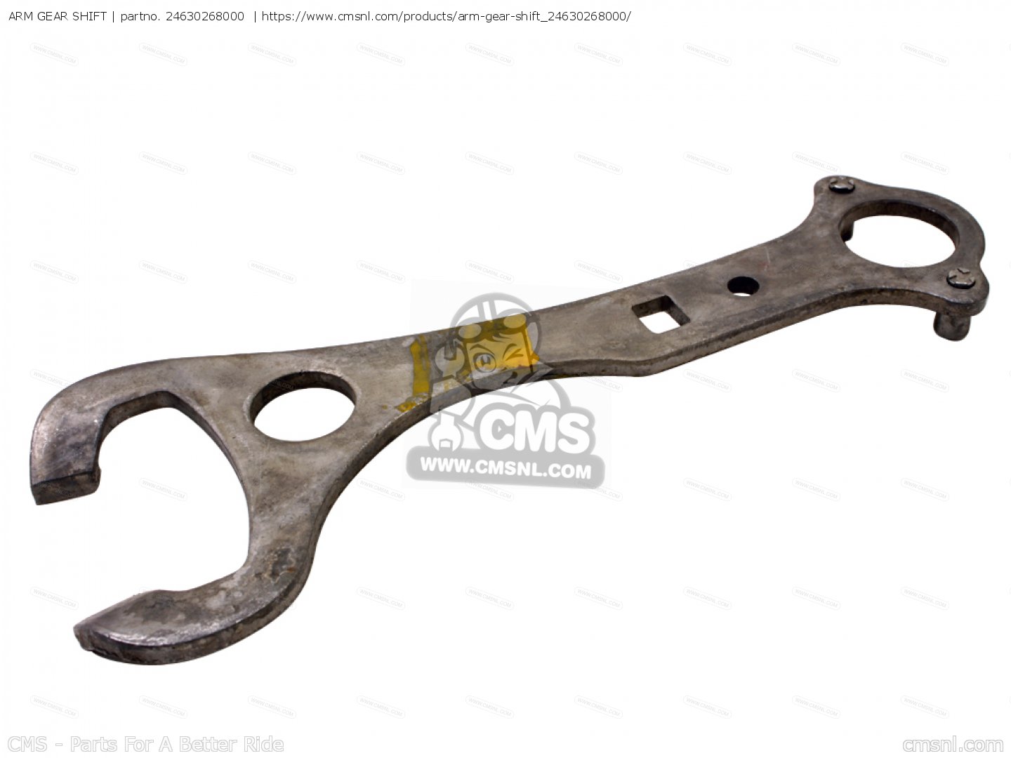 24630268000: ARM GEAR SHIFT Honda - buy the 24630-268-000 at CMSNL