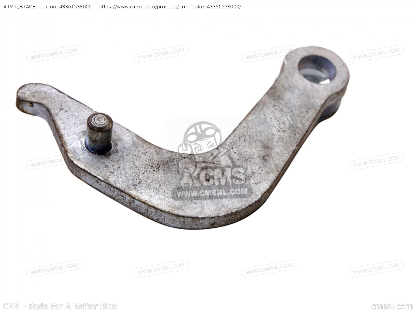 43361538000: ARM L,BRAKE Honda - buy the 43361-538-000 at CMSNL