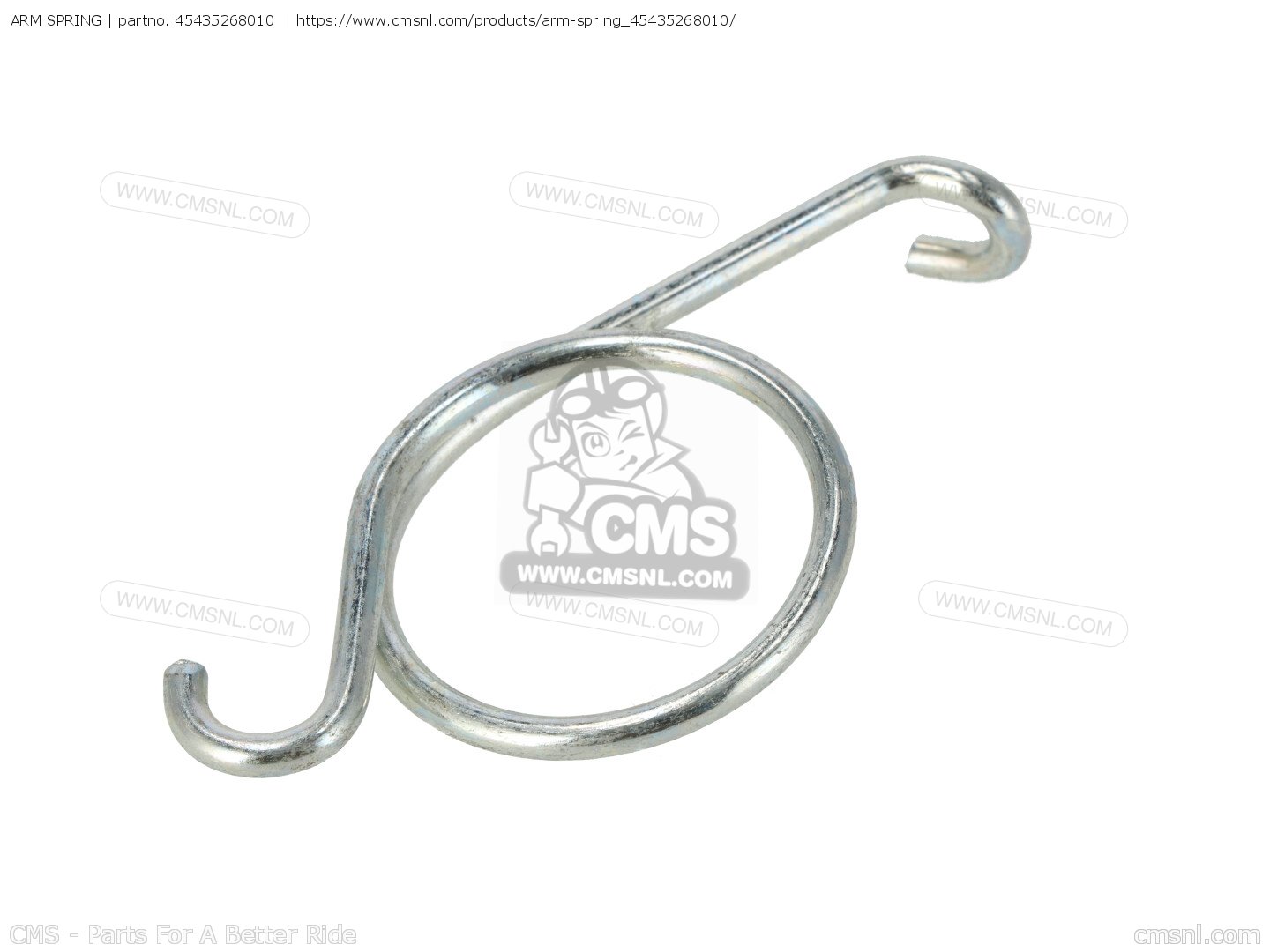 ARM SPRING for CB72 HAWK 1961 USA - order at CMSNL