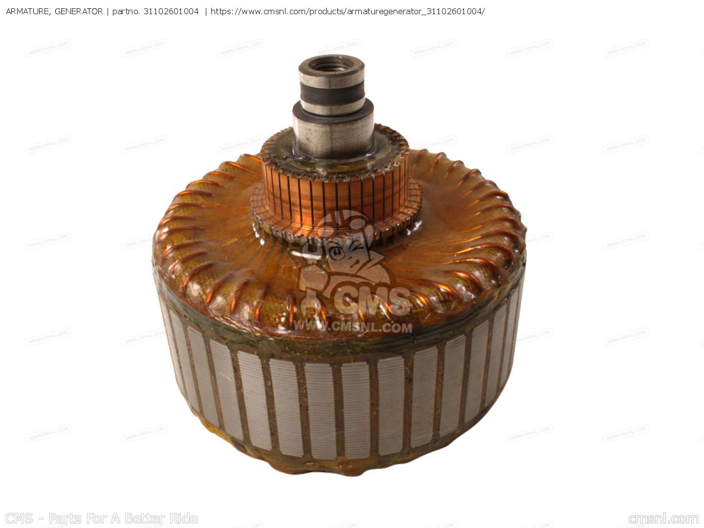 ARMATURE, GENERATOR for Honda - order at CMSNL
