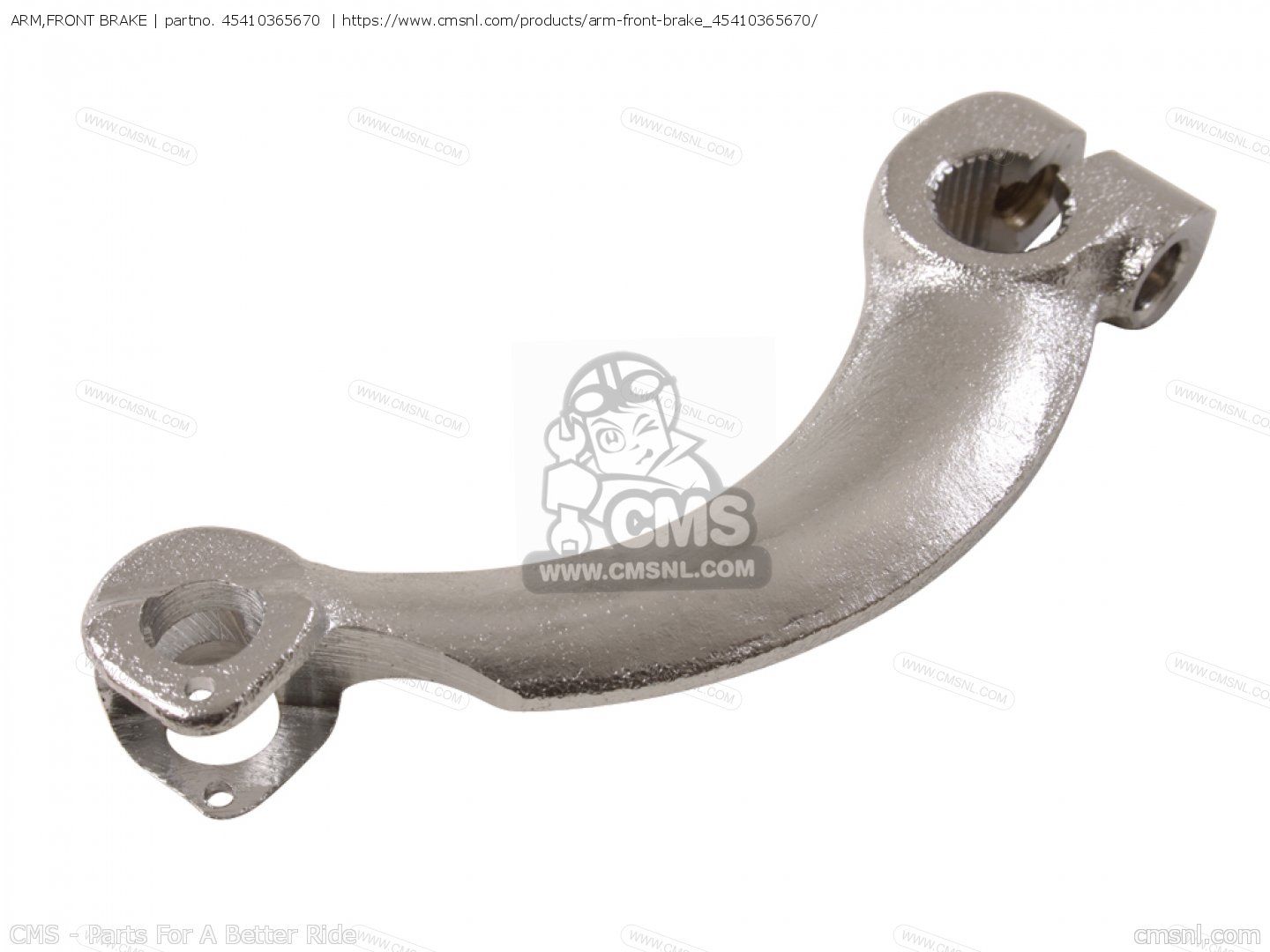 ARM,FRONT BRAKE for CR125M ELSINORE M1 1975 USA - order at CMSNL