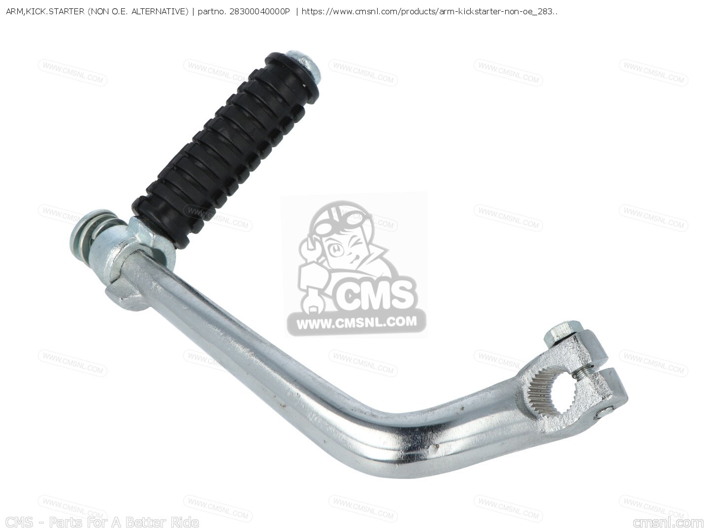 28300040000P: ARM,KICK.STARTER Honda - buy the 28300-040-000P at CMSNL