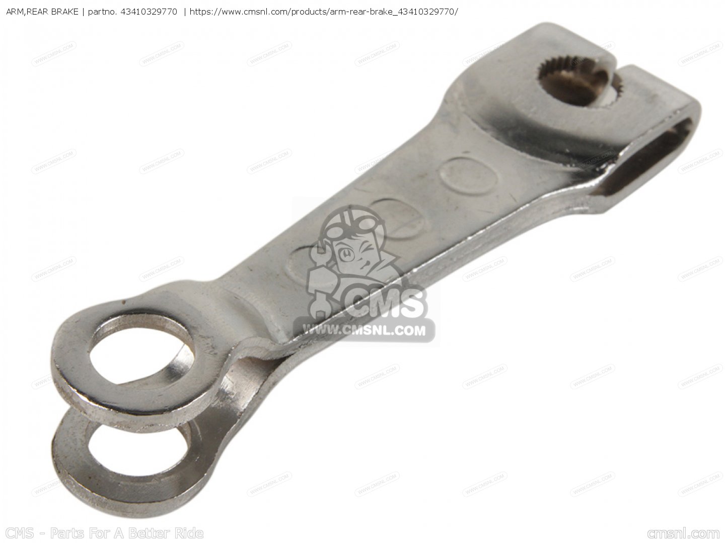 43410329770: ARM,REAR BRAKE Honda - buy the 43410-329-770 at CMSNL