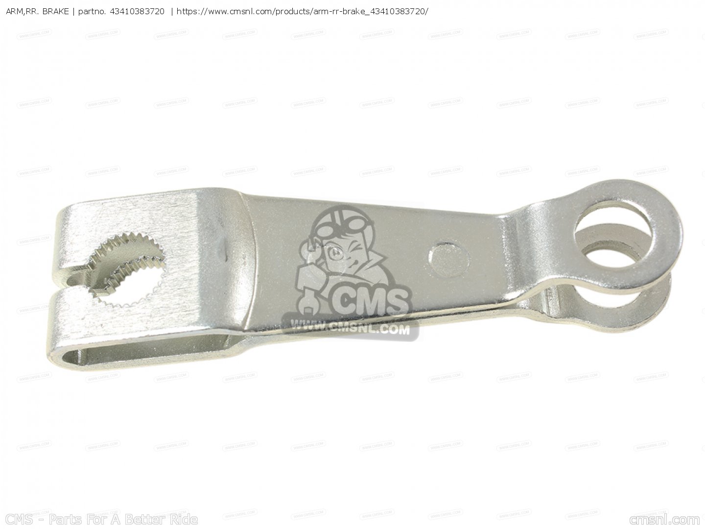 43410383720: ARM,RR. BRAKE Honda - buy the 43410-383-720 at CMSNL
