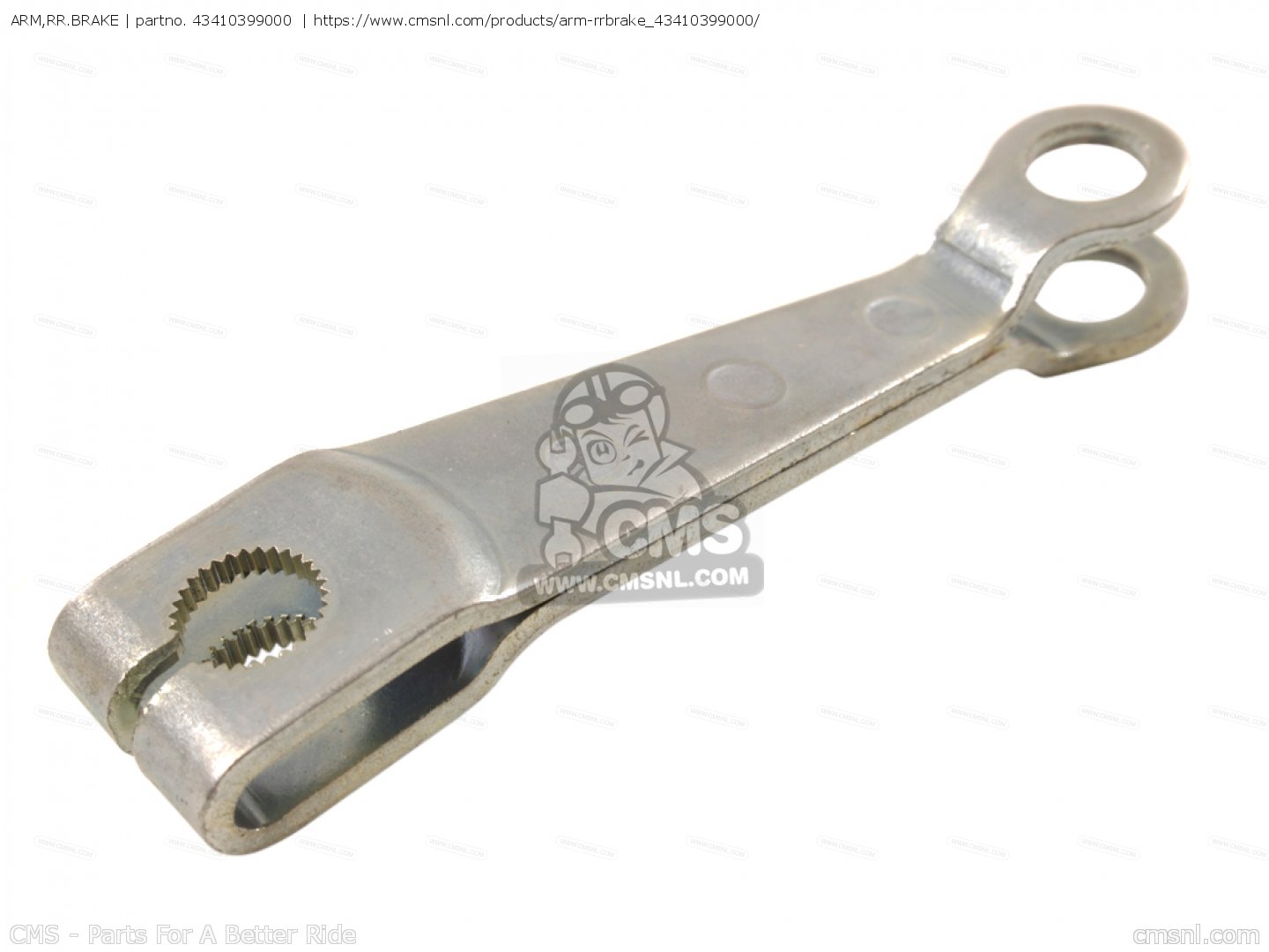 43410399000: ARM,RR.BRAKE Honda - buy the 43410-399-000 at CMSNL
