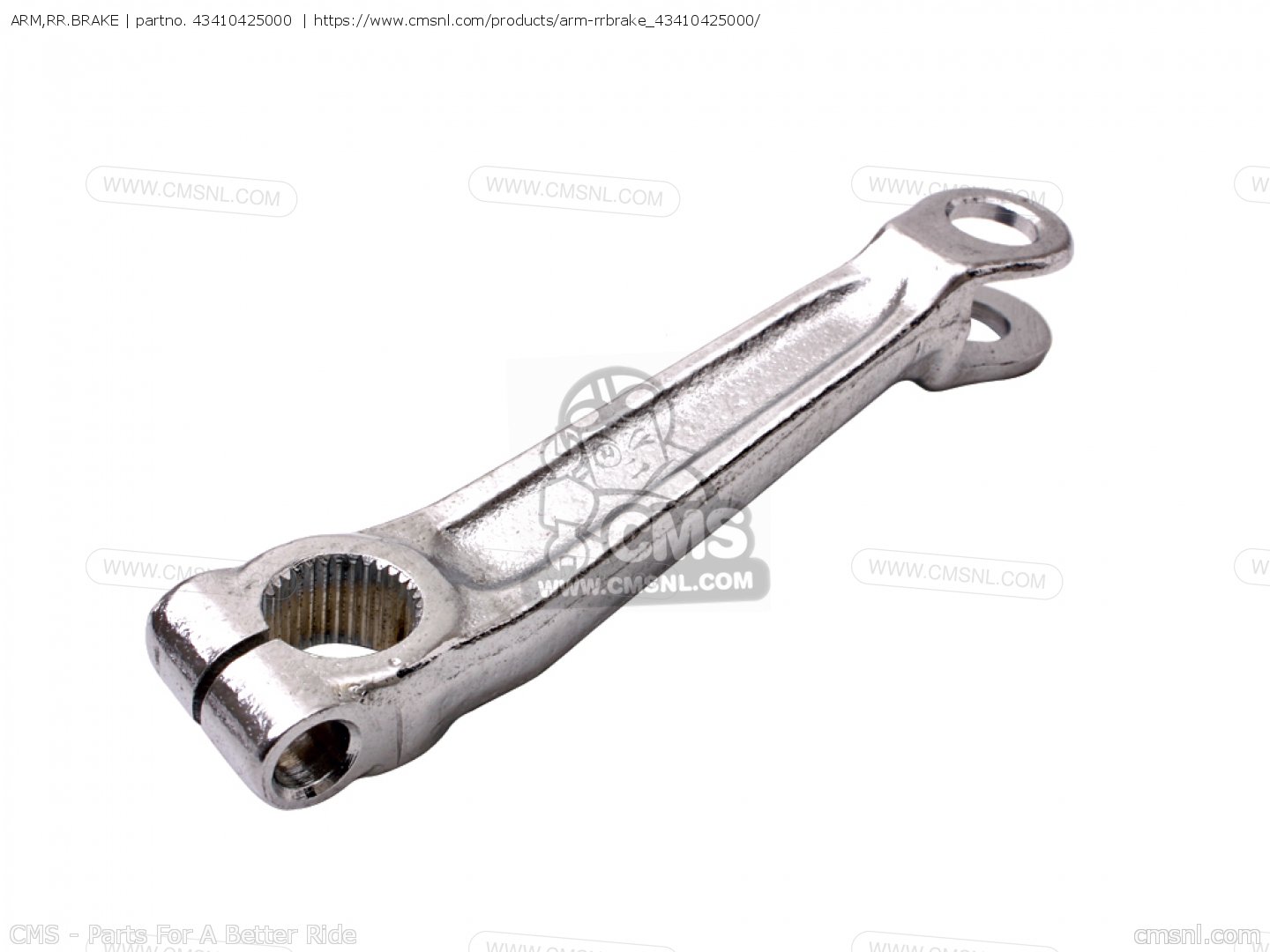 43410425000: Arm,rr.brake Honda - buy the 43410-425-000 at CMSNL