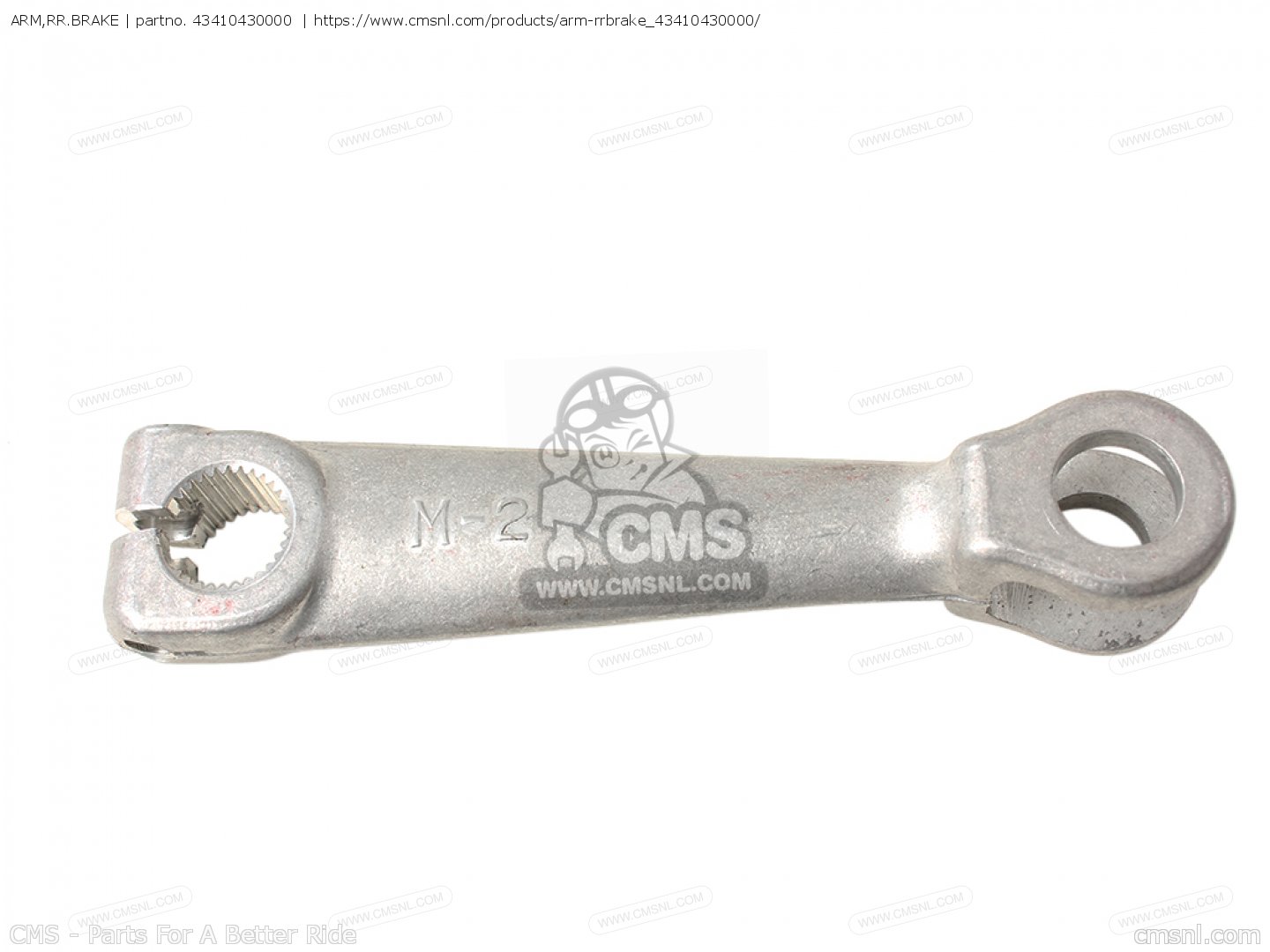 43410430000: ARM,RR.BRAKE Honda - buy the 43410-430-000 at CMSNL