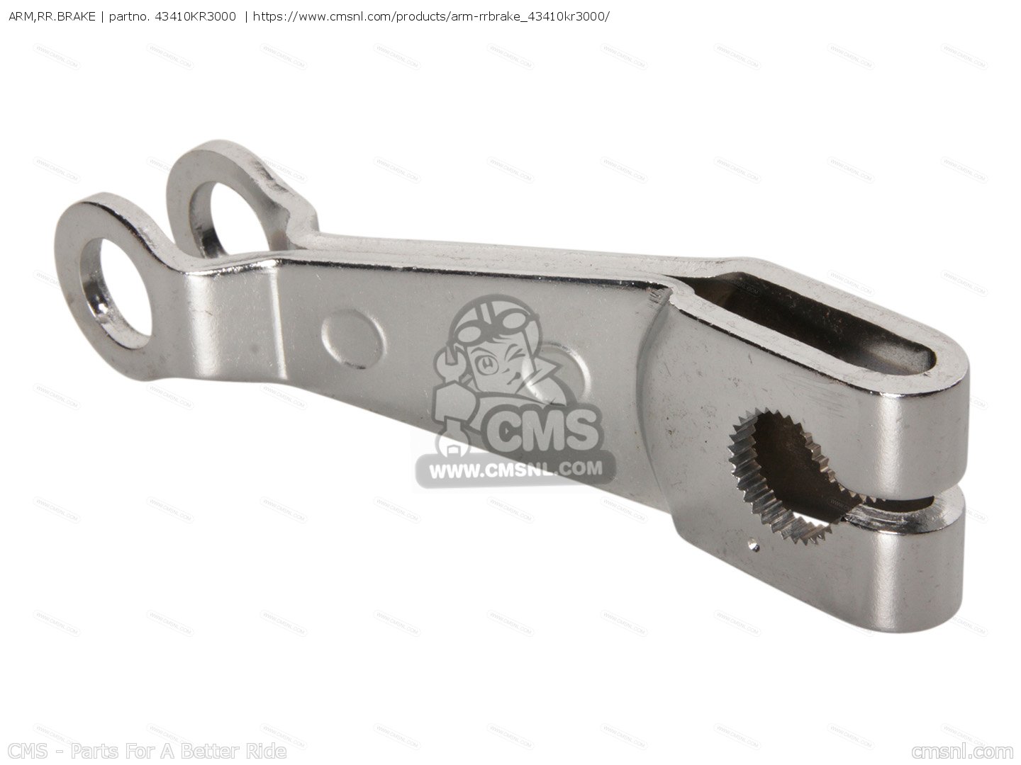 43410KR3000: ARM,RR.BRAKE Honda - buy the 43410-KR3-000 at CMSNL