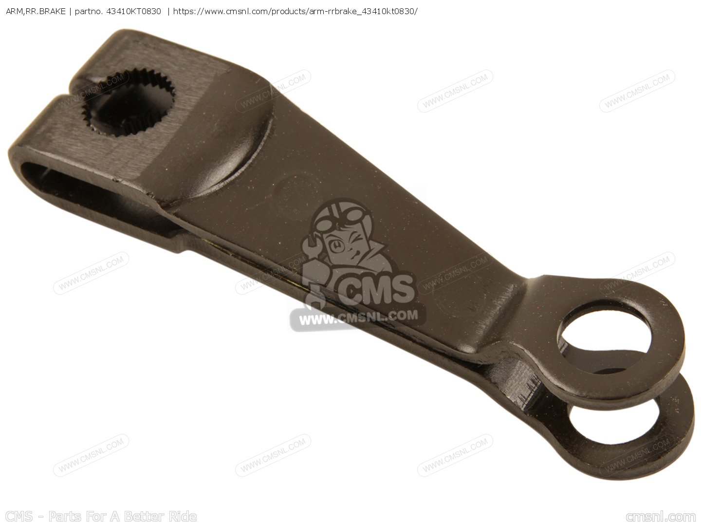 ARM,RR.BRAKE for XR200R 1997 (V) CANADA / REF - order at CMSNL