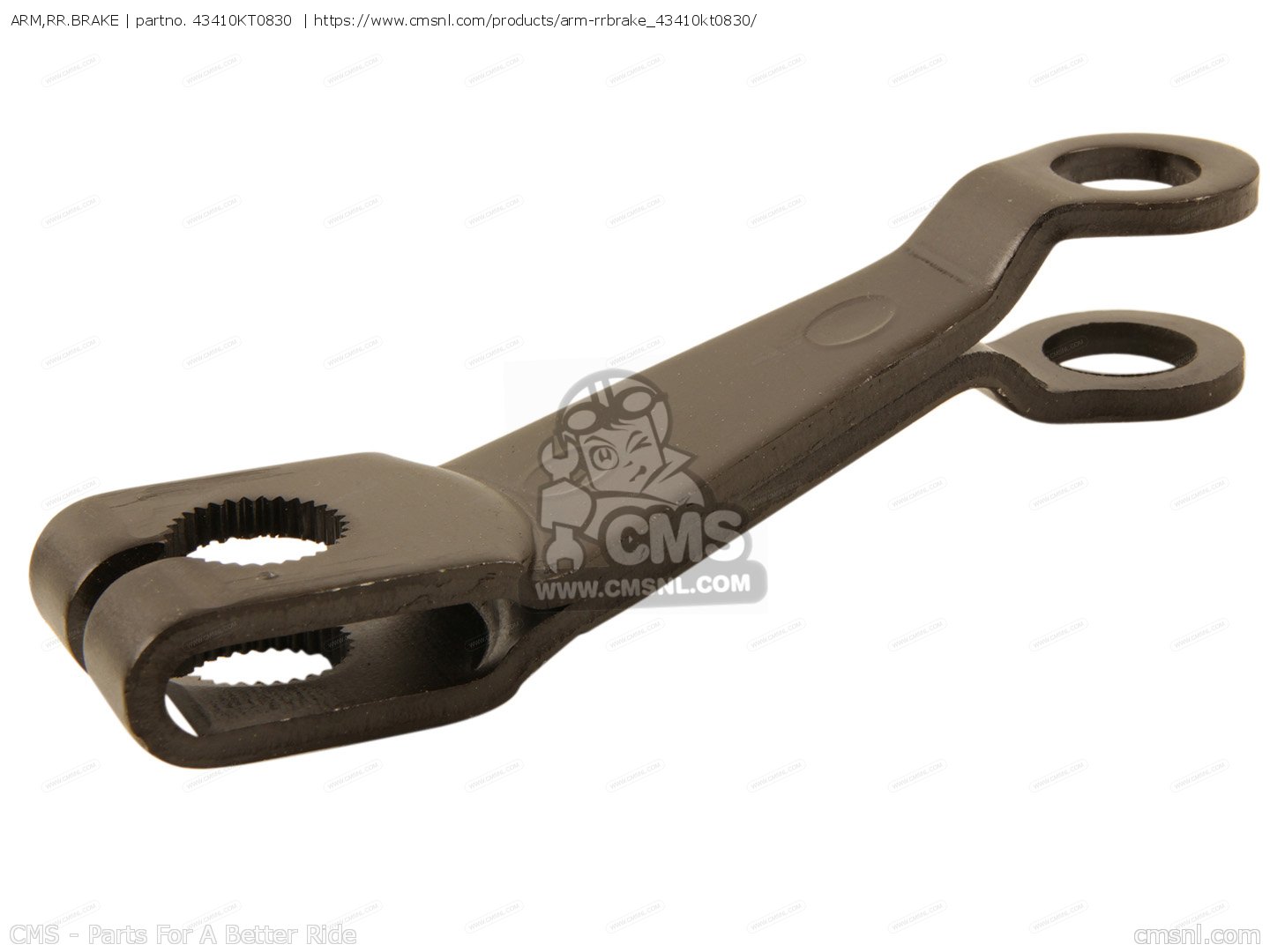 ARM,RR.BRAKE for XR200R 1997 (V) CANADA / REF - order at CMSNL