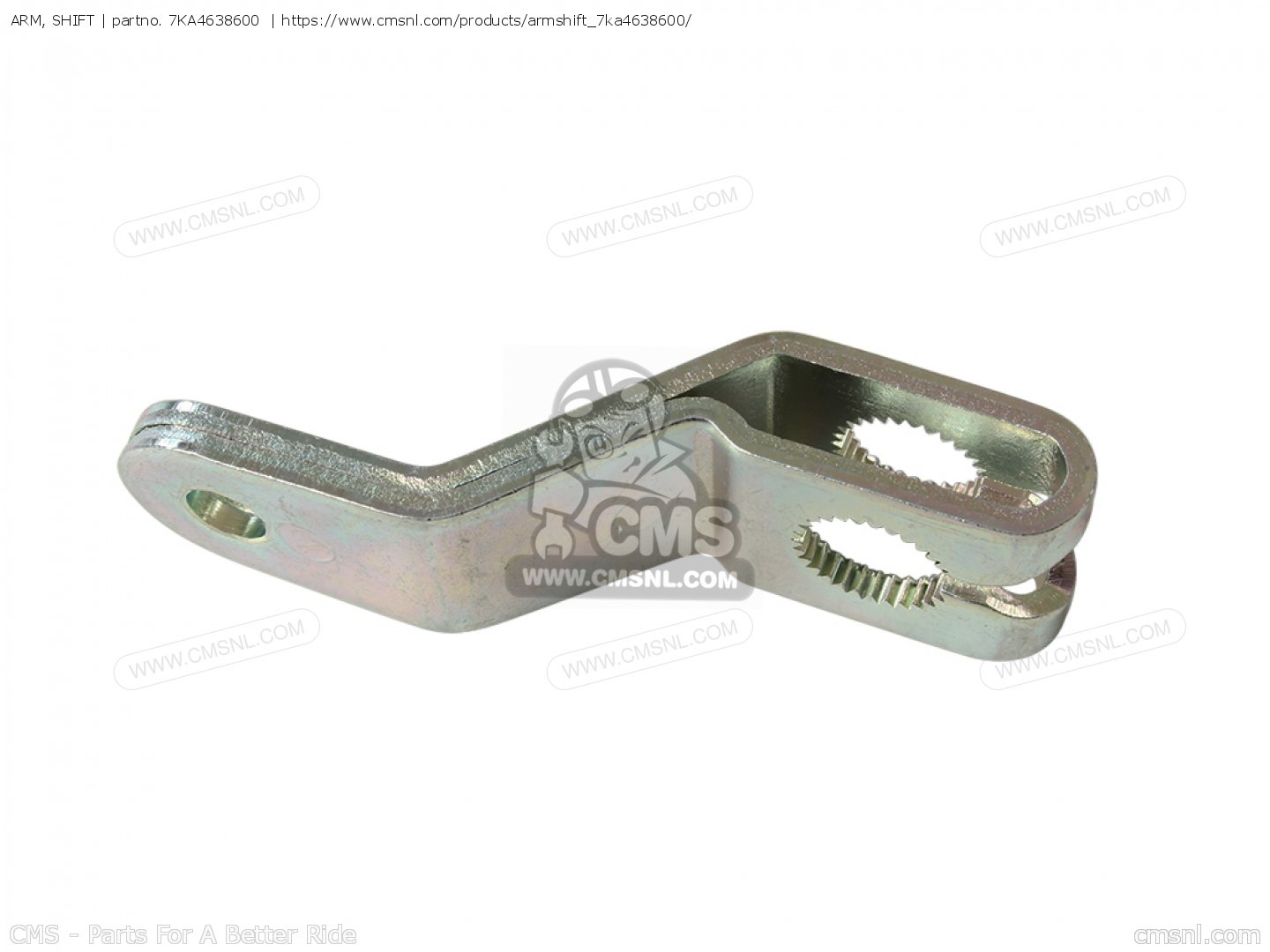 7KA4638600: Arm, Shift Yamaha - buy the 7KA-46386-00-00 at CMSNL