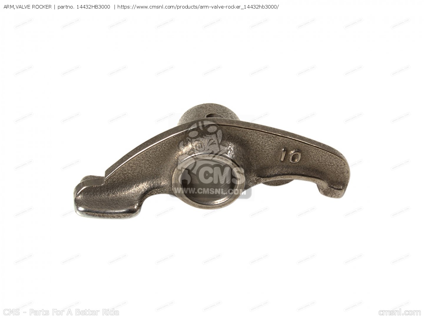 14432HB3000: ARM,VALVE ROCKER Honda - buy the 14432-HB3-000 at CMSNL