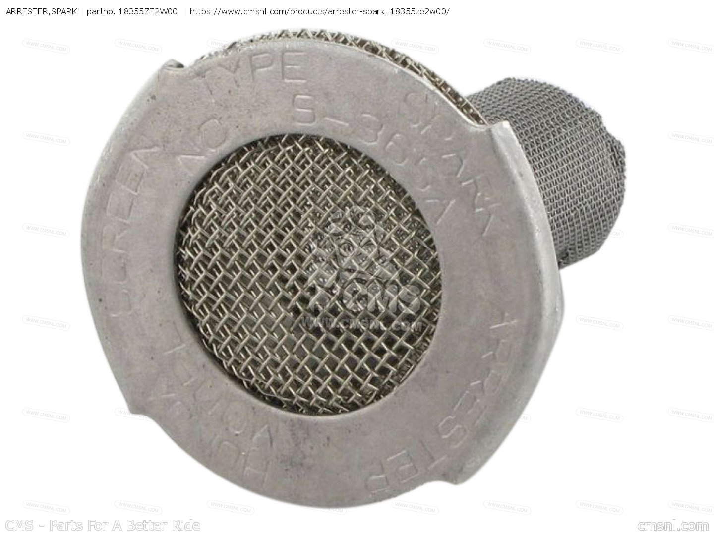 18355ZE2W00: Arrester,spark Honda - buy the 18355-ZE2-W00 at CMSNL