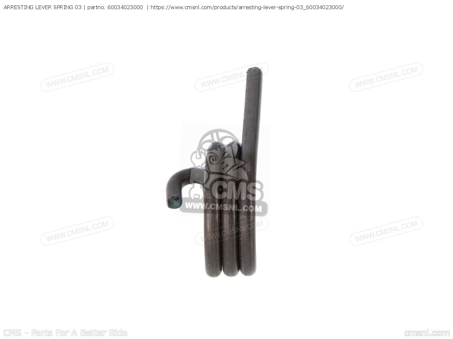 ARRESTING LEVER SPRING 03 for KTM - order at CMSNL