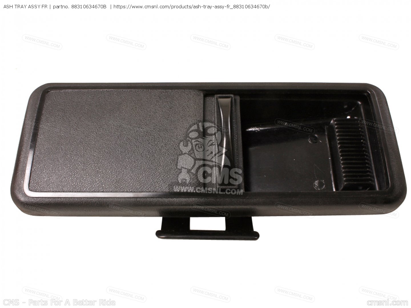 ASH TRAY ASSY FR for CIVIC 1200 EB2 1977 3D HMT HONDA MATIC (KB KC KW ...