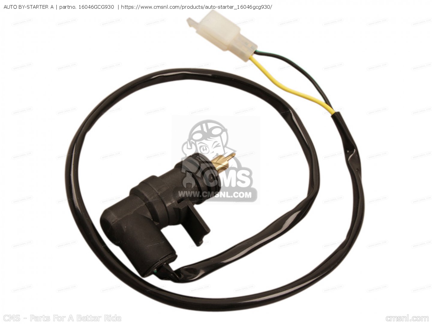 16046-GCG-930 Auto By-Starter A, 16046GCG930 Honda - SGX50S, SGX50