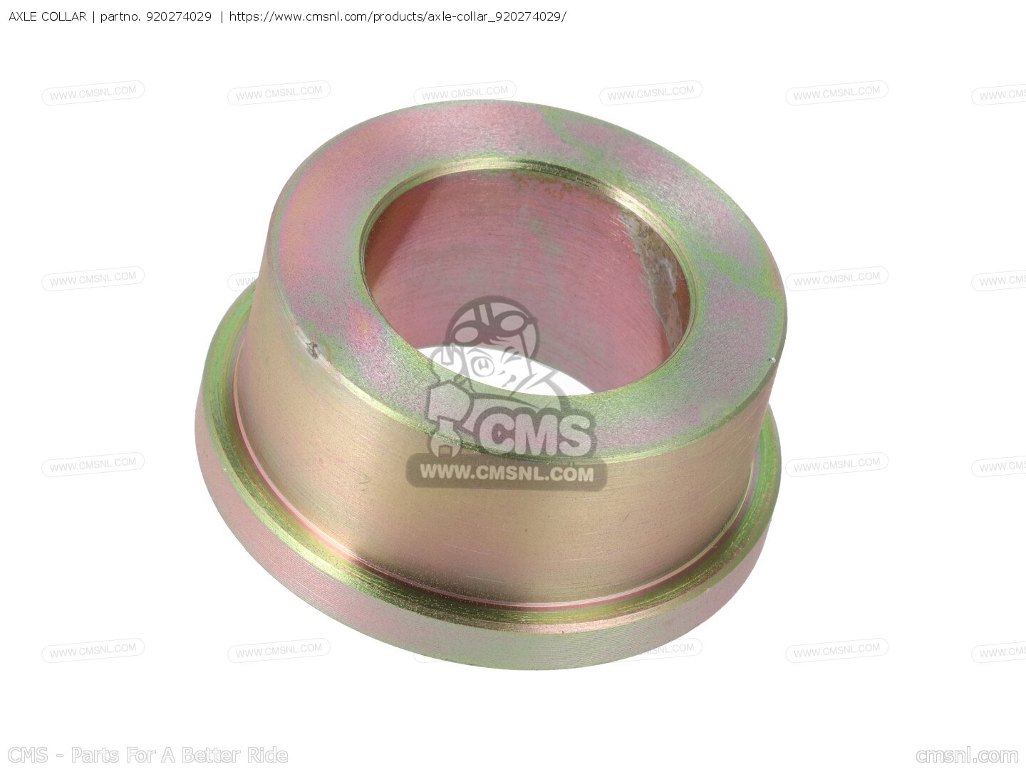 920274029: AXLE COLLAR Kawasaki - buy the 92027-4029 at CMSNL