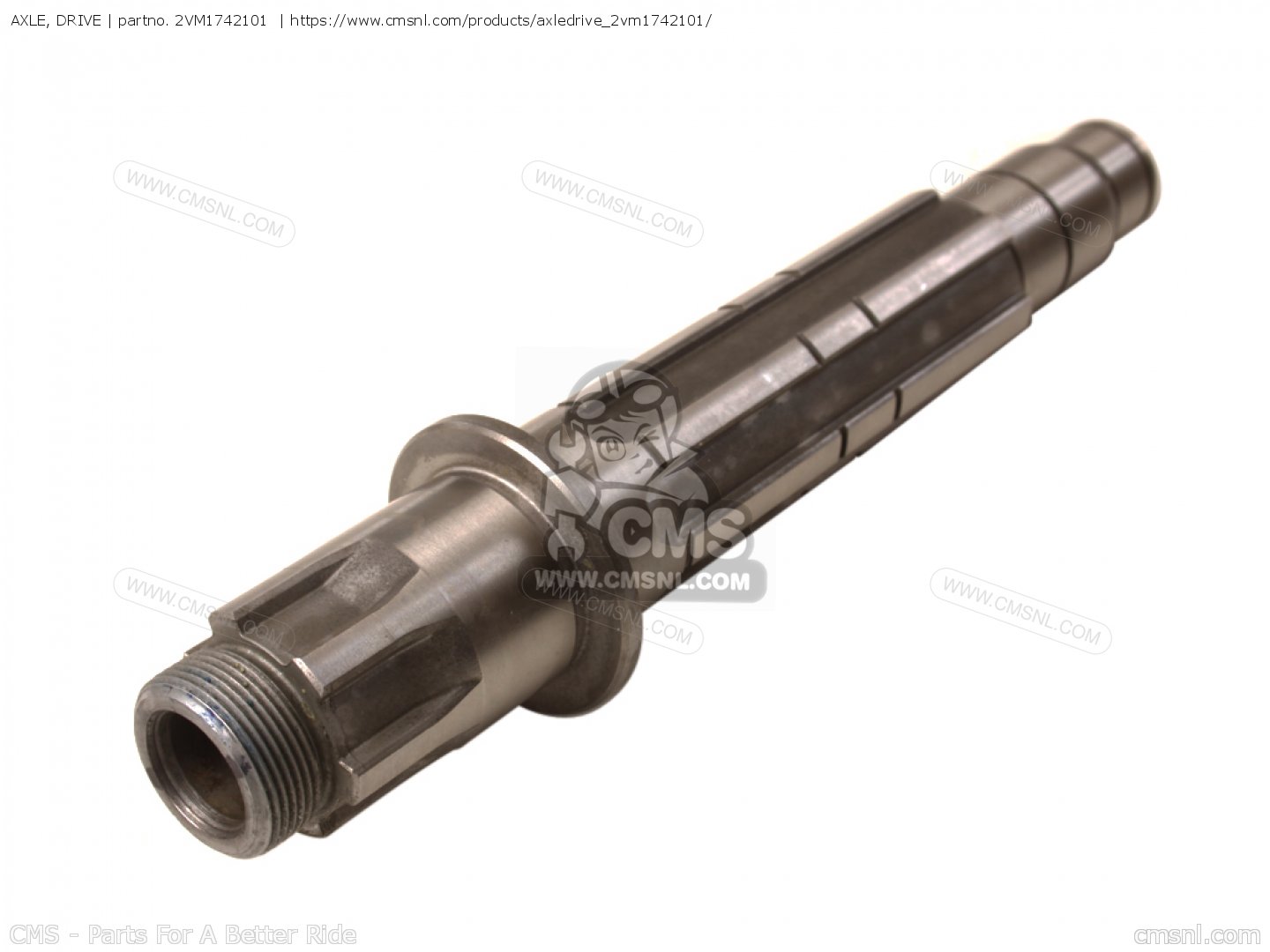 2VM1742101: AXLE, DRIVE Yamaha - buy the 2VM-17421-01-00 at CMSNL
