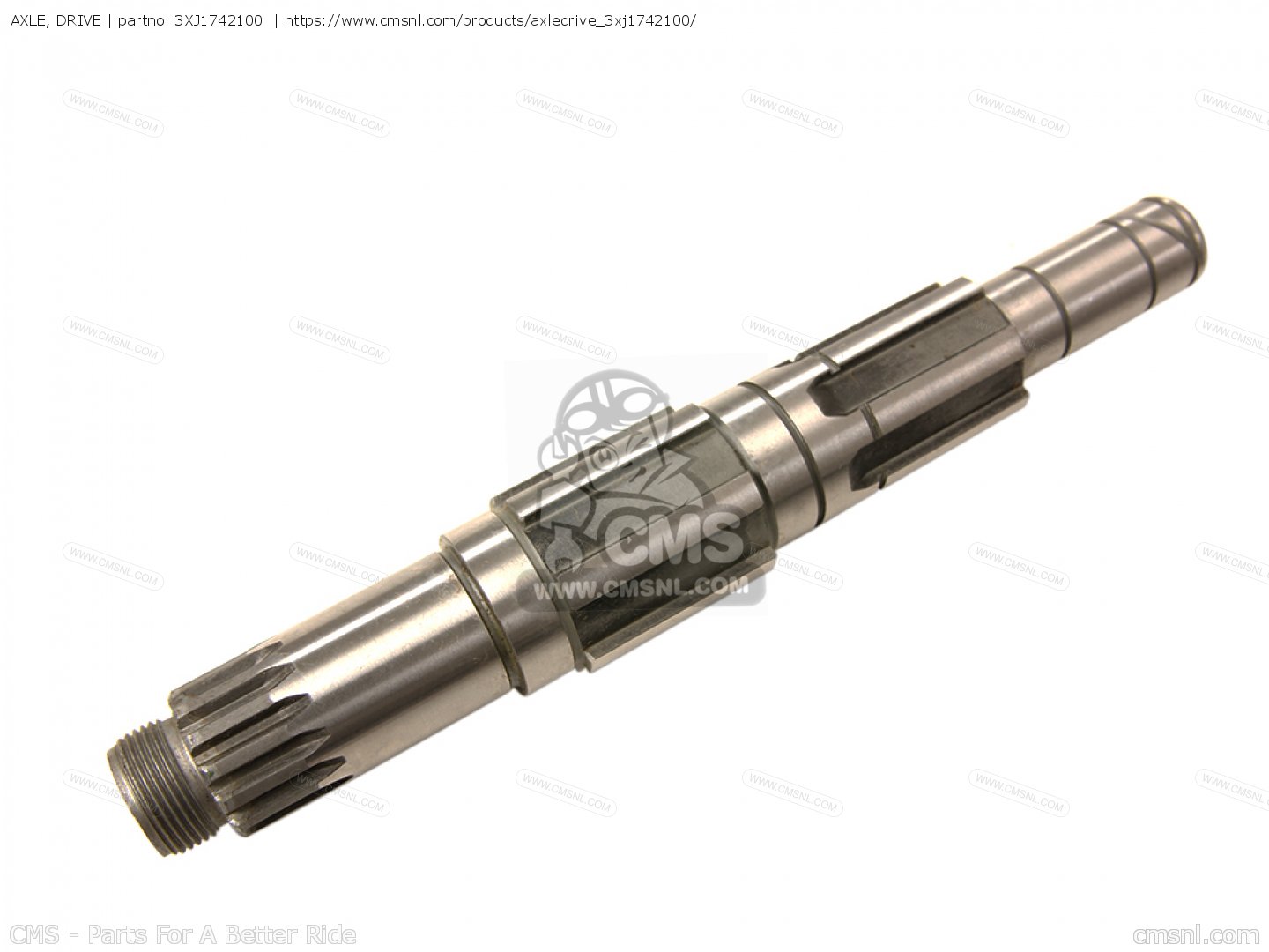 3XJ1742100: Axle, Drive Yamaha - buy the 3XJ-17421-00 at CMSNL