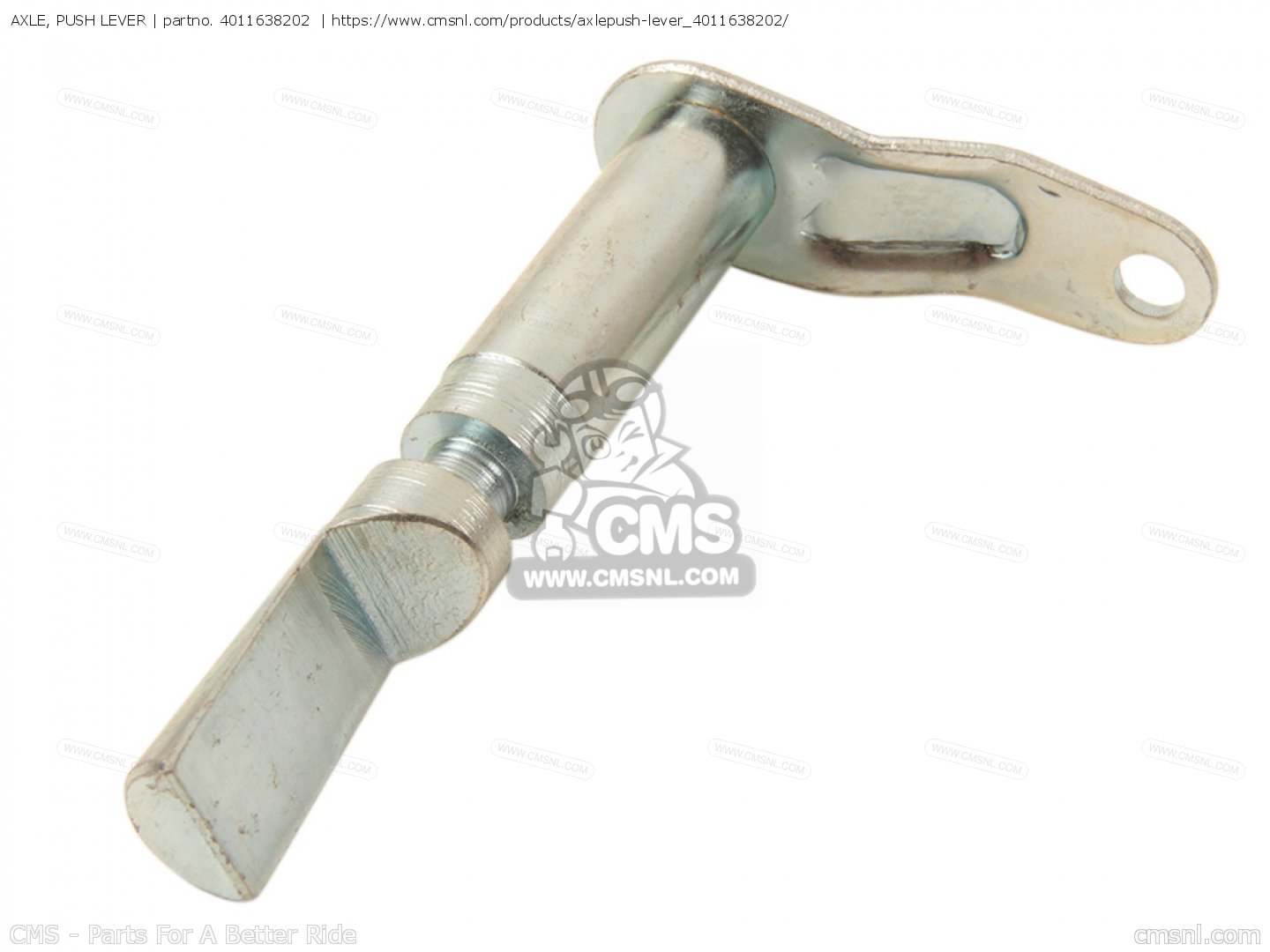 AXLE, PUSH LEVER for DT175 1974 USA - order at CMSNL