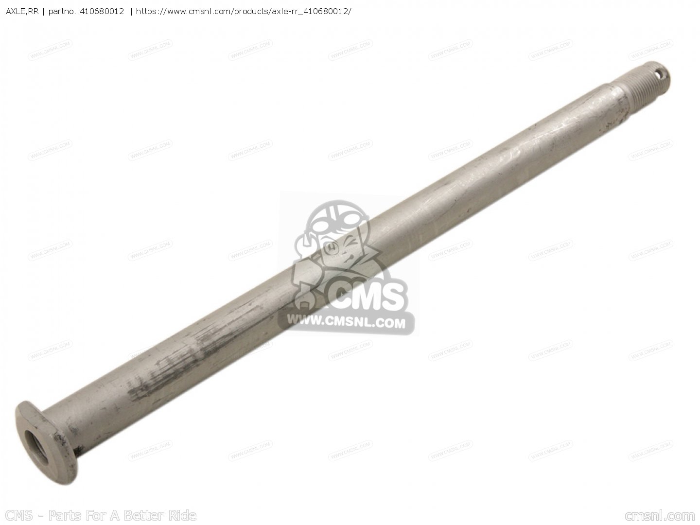 410680012: AXLE,RR Kawasaki - buy the 410680012 at CMSNL