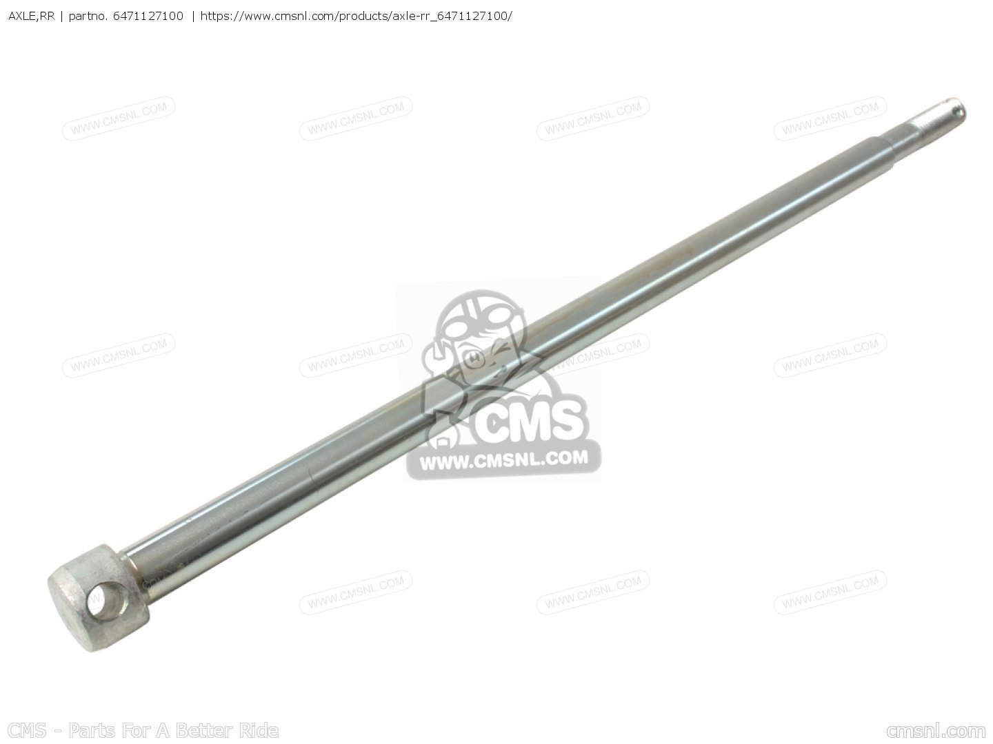 AXLE,RR for Suzuki - order at CMSNL