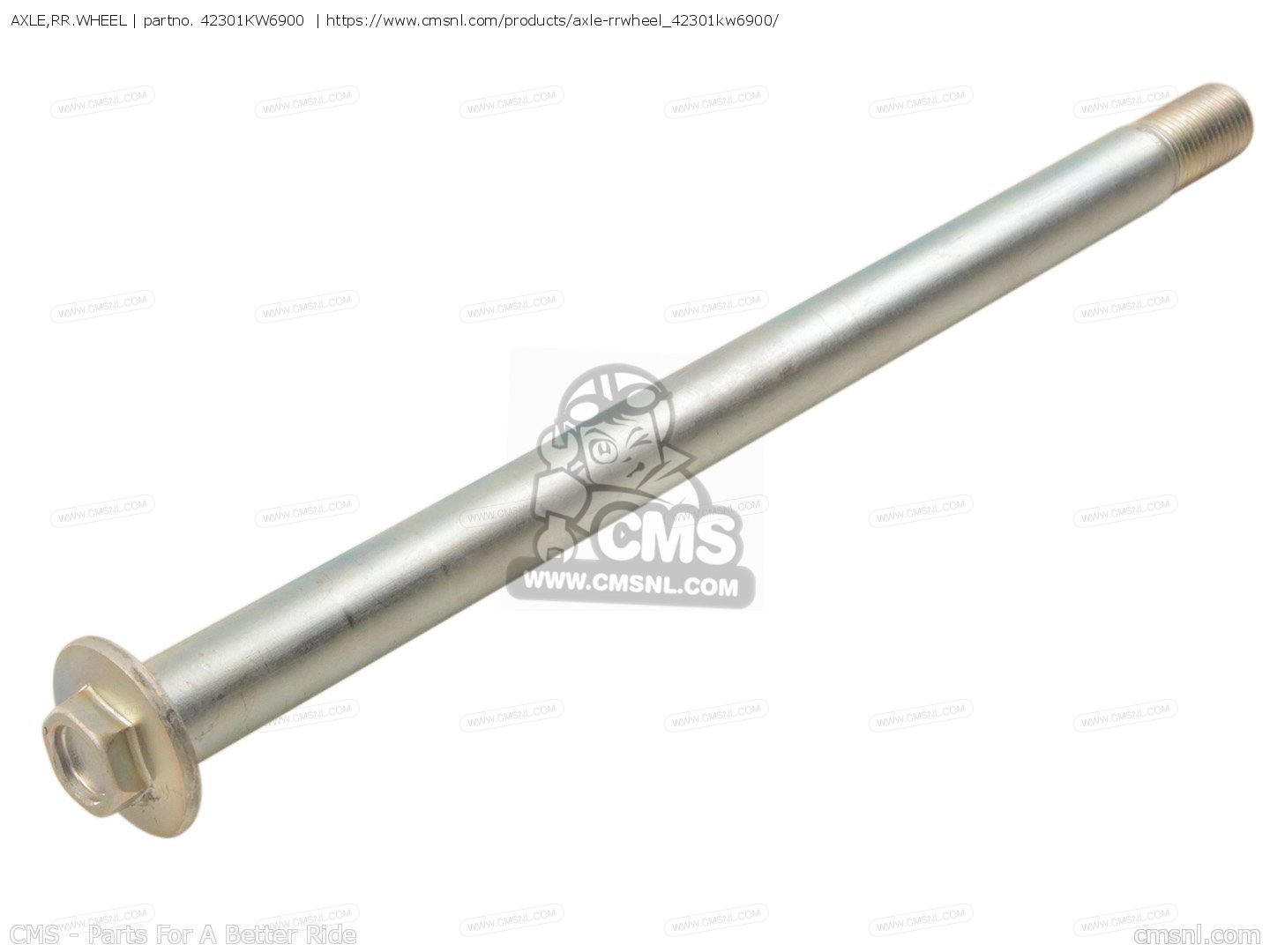 AXLE,RR.WHEEL for Honda - order at CMSNL