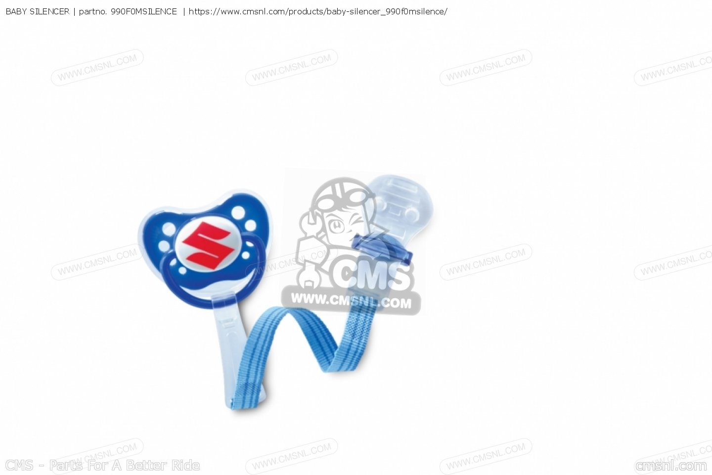 990F0MSILENCE: BABY SILENCER Suzuki - buy the 990F0-MSILE-NCE at CMSNL