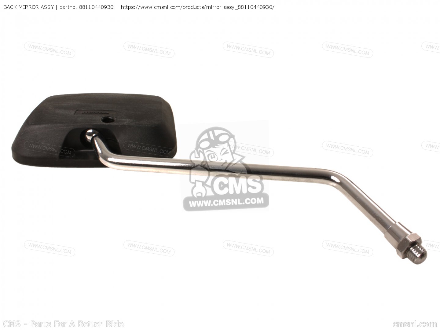 88110440930: Back Mirror Assy Honda - buy the 88110-440-930 at CMSNL