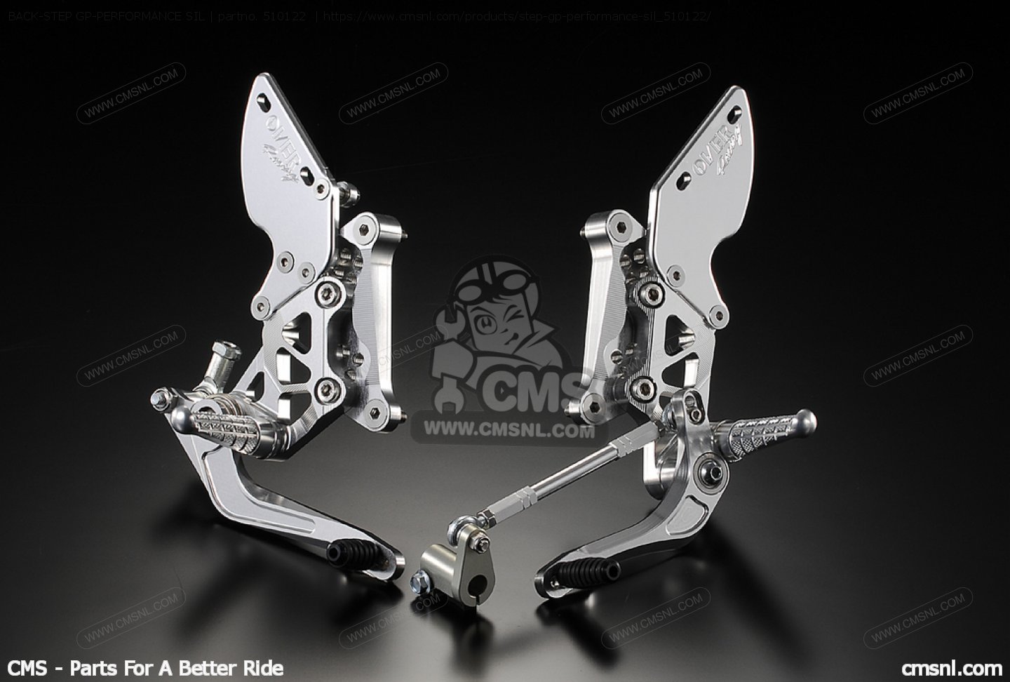 BACK-STEP GP-PERFORMANCE SIL for Monkey Back Step kits - order at CMSNL