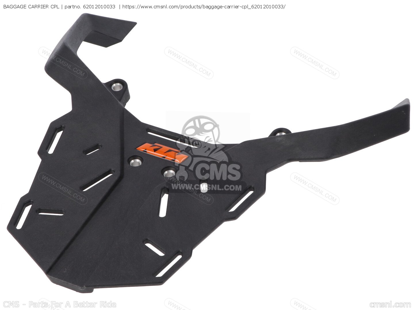 62012010033: BAGGAGE CARRIER CPL KTM - buy the 62012010033 at CMSNL