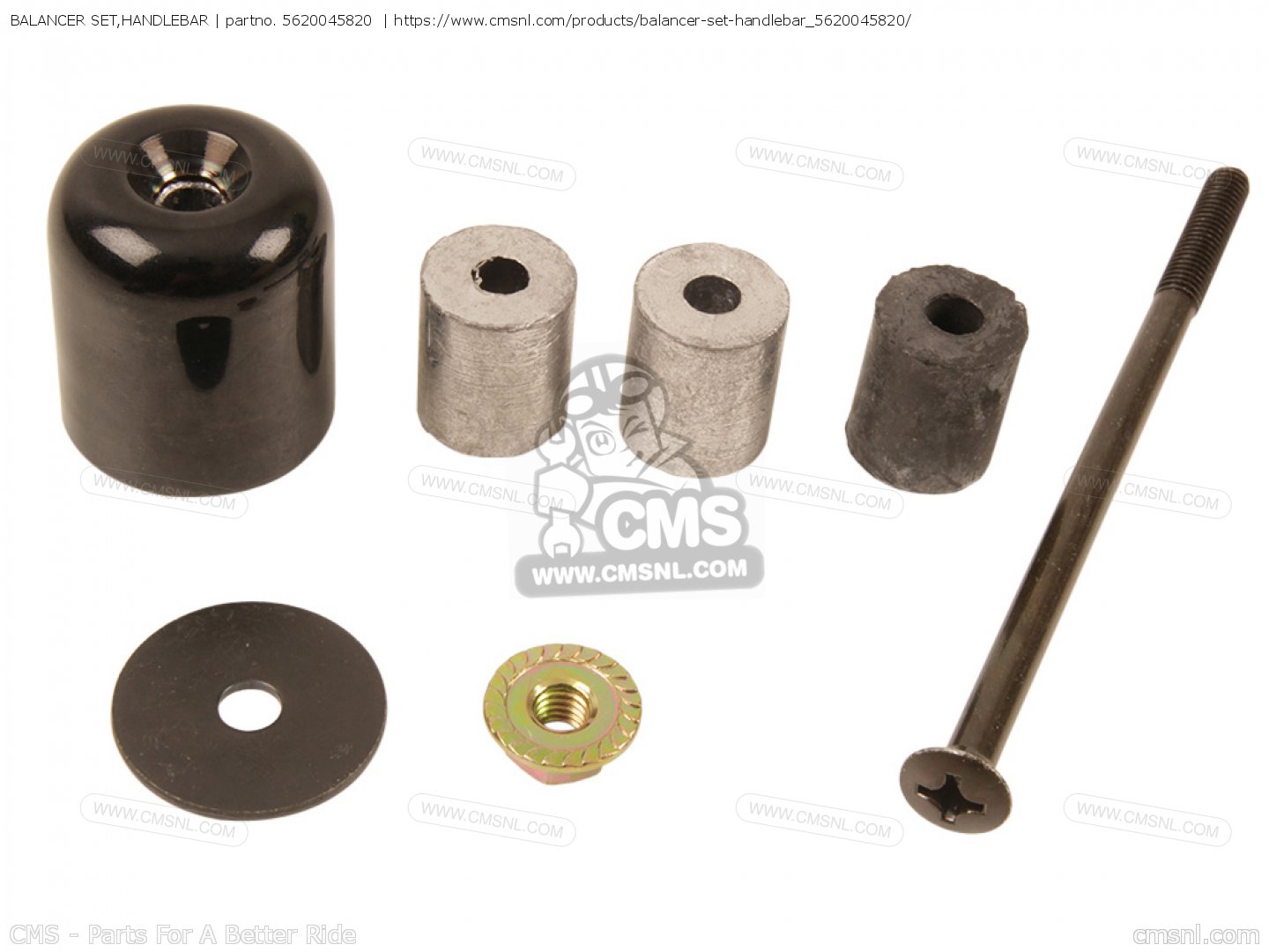 5620045820: Balancer Set,handlebar Suzuki - buy the 56200-45820 at CMSNL