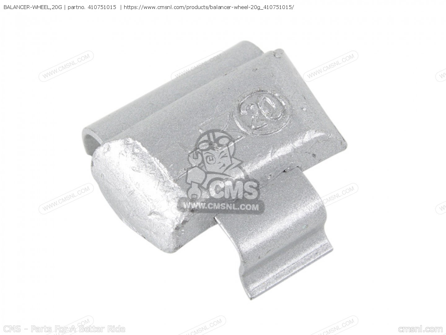 BALANCER-WHEEL,20G,SI for Kawasaki - order at CMSNL