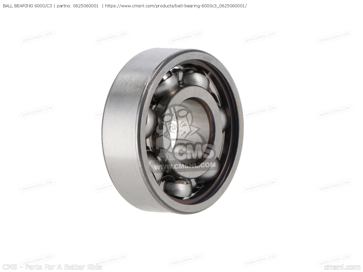 BALL BEARING 6000/C3 for KTM - order at CMSNL