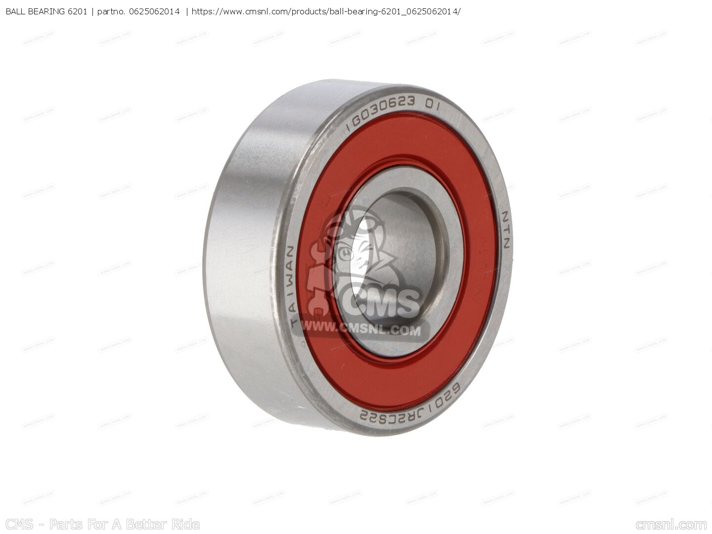BALL BEARING 6201 for KTM - order at CMSNL