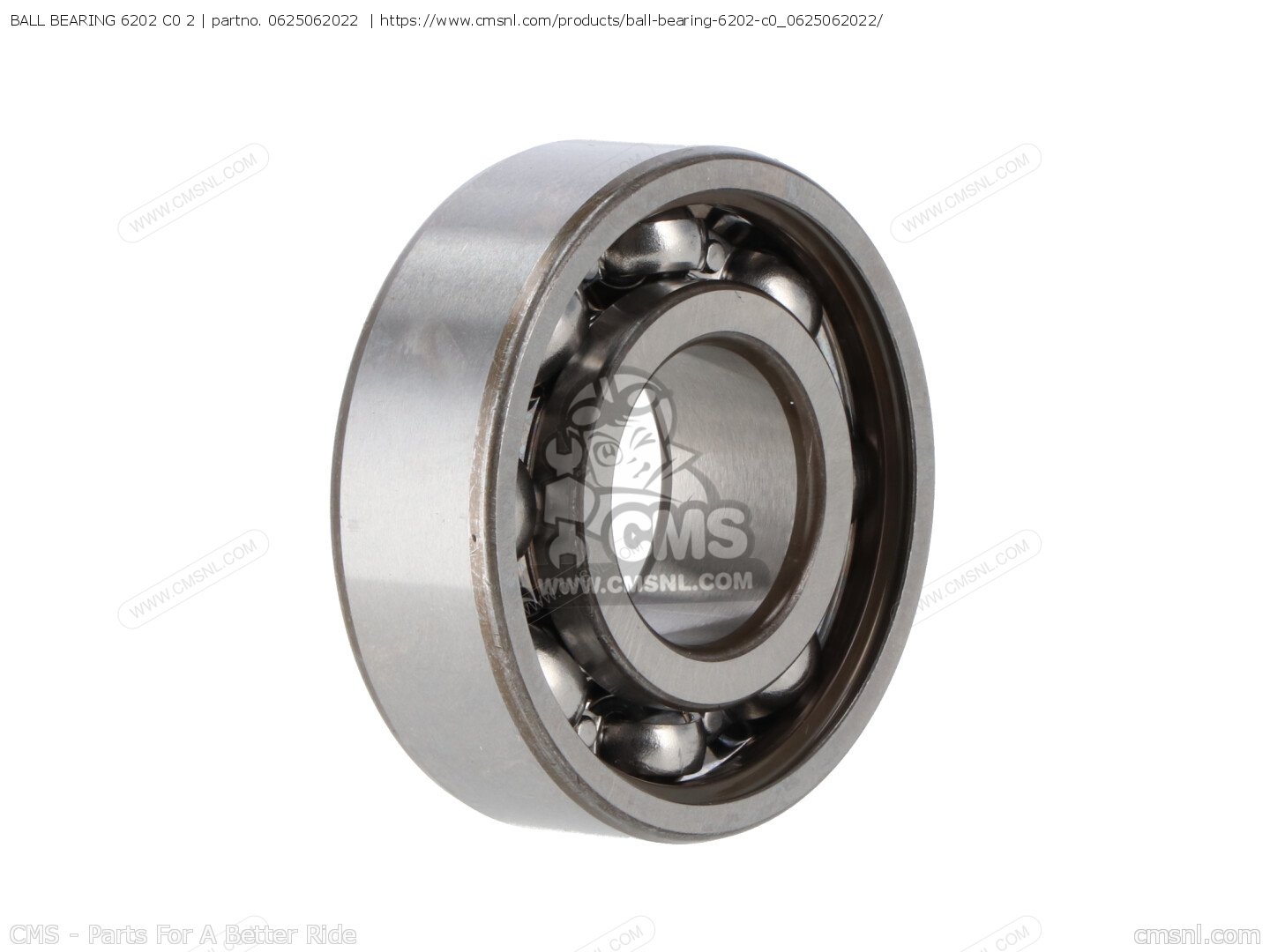 BALL BEARING 6202 C0 2 for KTM - order at CMSNL