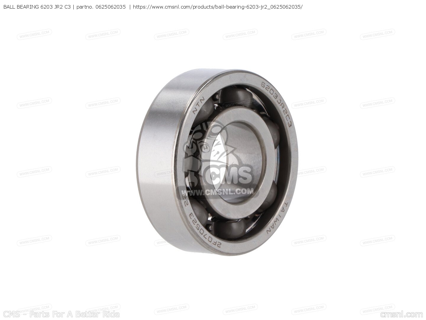 0625062035: Ball Bearing 6203 Jr2 C3 Ktm - buy the 0625062035 at CMSNL