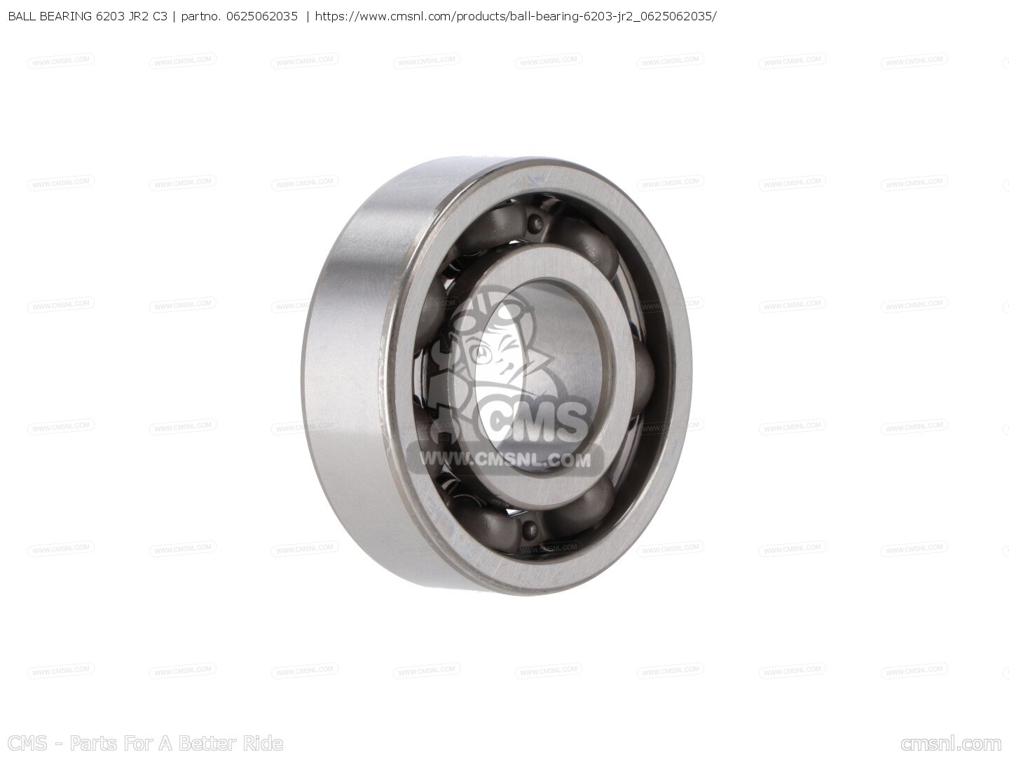 0625062035: Ball Bearing 6203 Jr2 C3 Ktm - buy the 0625062035 at CMSNL