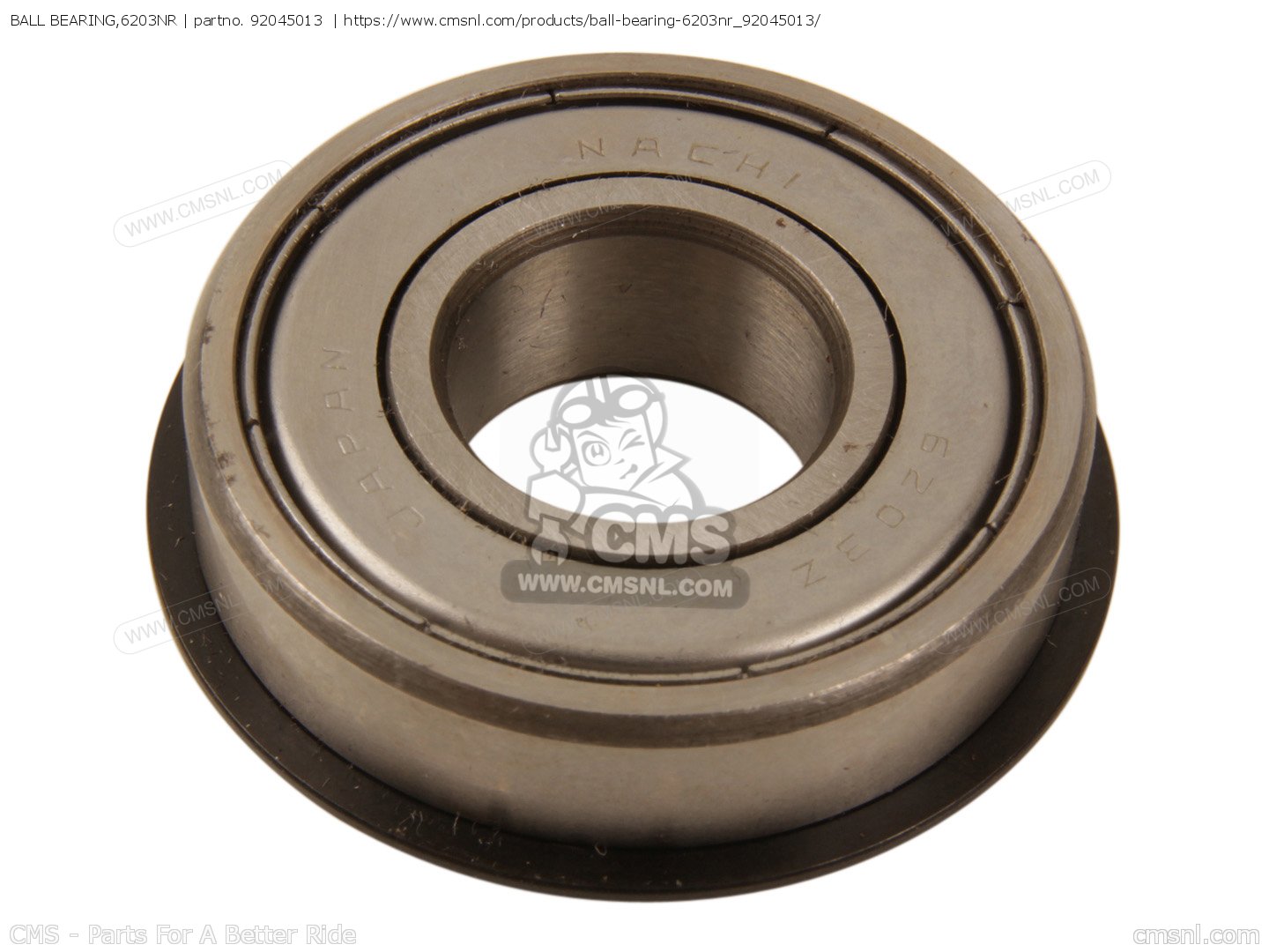 92045013: Ball Bearing,6203nr Kawasaki - buy the 92045-013 at CMSNL