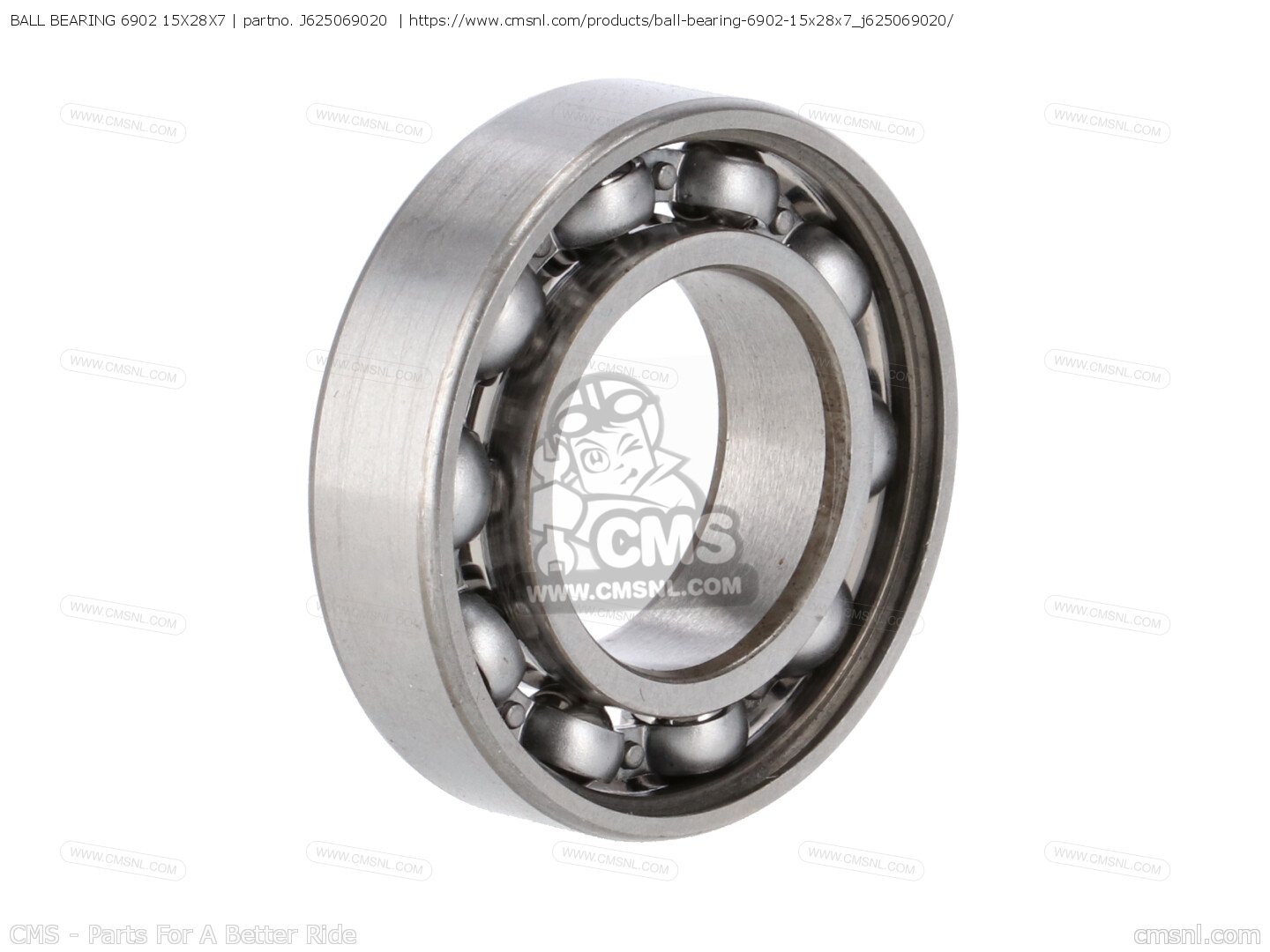 BALL BEARING 6902 15X28X7 for 390 Duke, orange, Europe 2018 - order at ...