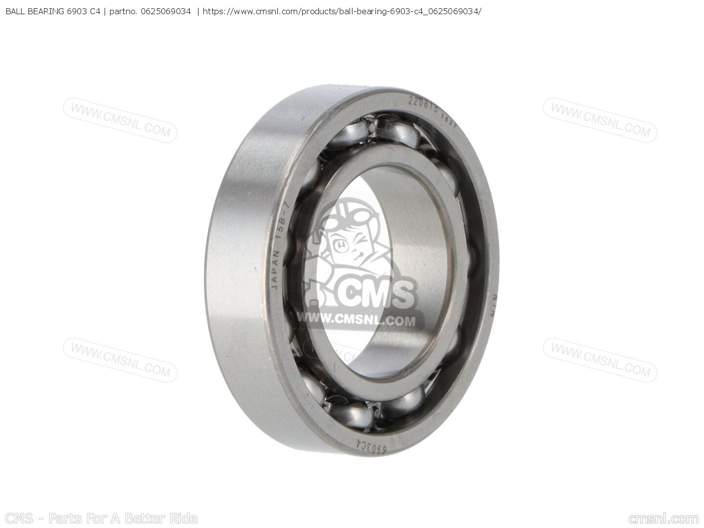 0625069034: BALL BEARING 6903 C4 KTM - buy the 0625069034 at CMSNL