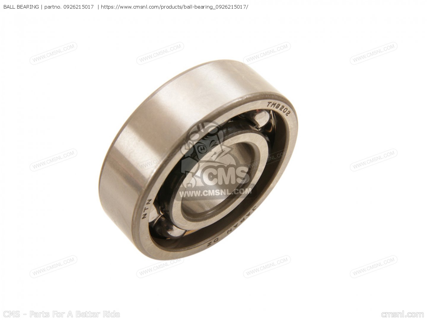 0926215017: BALL BEARING Suzuki - buy the 09262-15017 at CMSNL