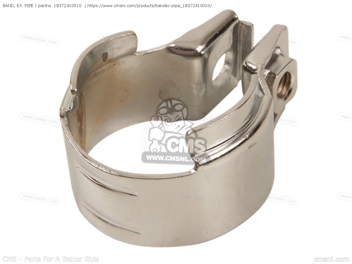 BAND, EX. PIPE for Honda - order at CMSNL